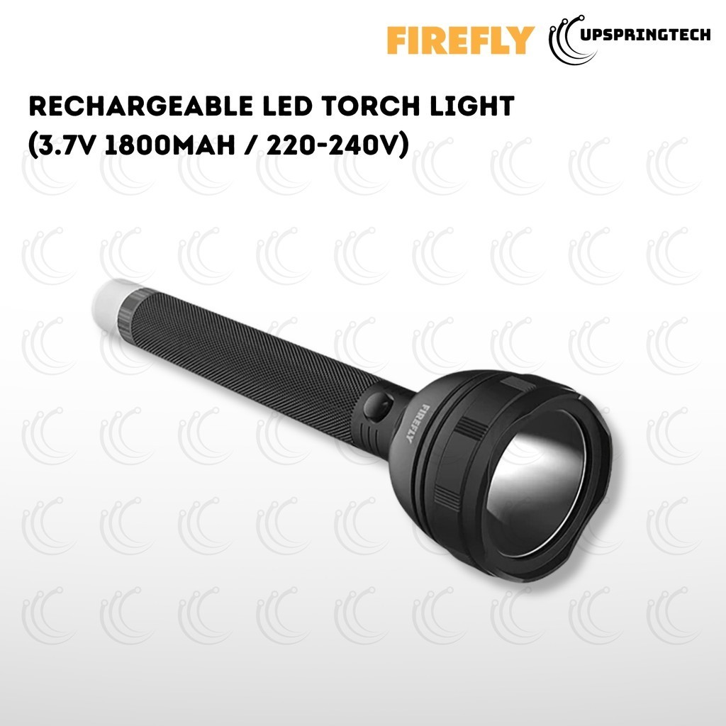 FIREFLY Rechargeable LED Torch Light (3.7V 1800mAh / 220-240V) | Shopee ...