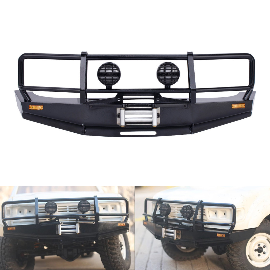 1/10 Scale Metal Front Bumper for RC Car Off-Road RUN80 Chassis LC80 ...