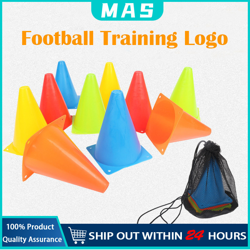 【MAS】5Pcs/10Pcs Football Training Cones 18cm Sport Activity Traffic ...