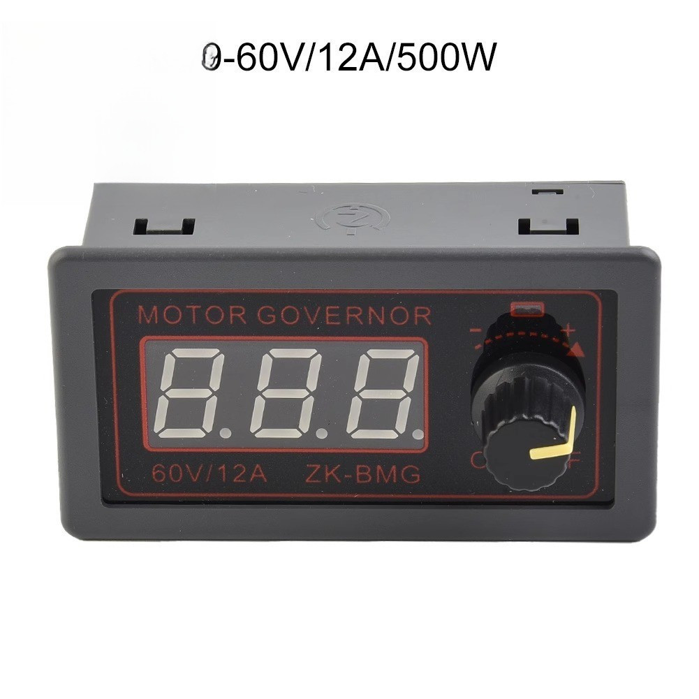 Pwm DC Motor Speed Regulator 9-60V/12A/500W Motor Fan Controller ...