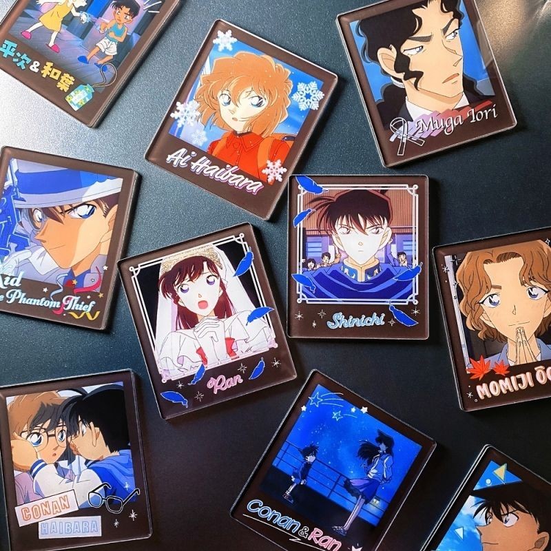 Anime Detective Conan Merchandise photo frame refrigerator Sticker ...