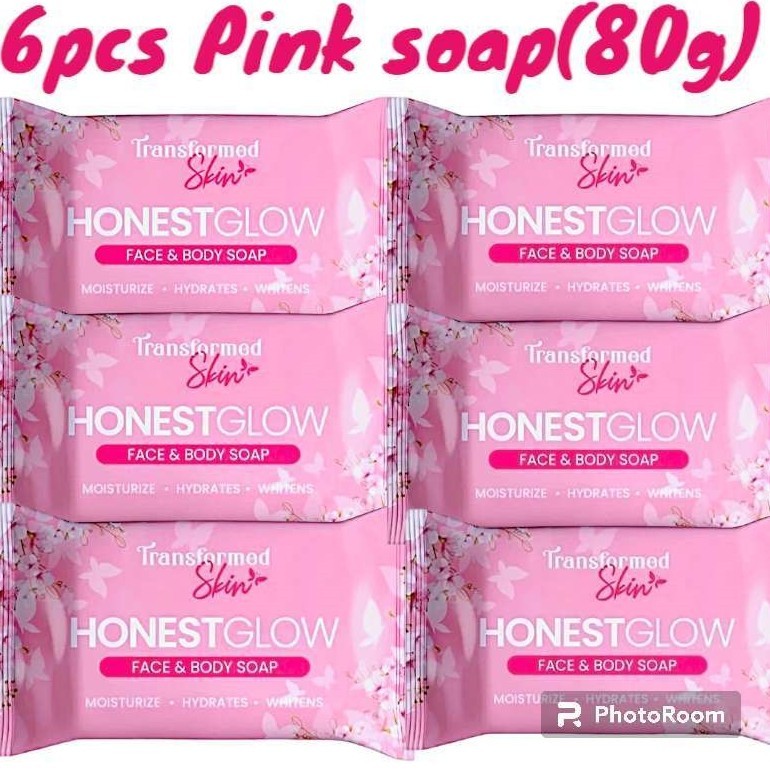 Buy 1 Take 5 Honest Glow Glass Skin Soap 80g 10x Whitening Gluta Soap ...