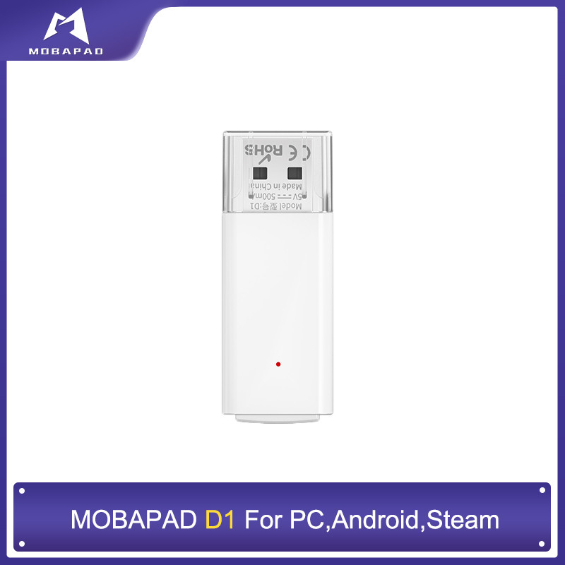 MOBAPAD D1 Wireless Controller Adapter for PC,Android,Steam Platforms USB Receiver For Mobapad ...