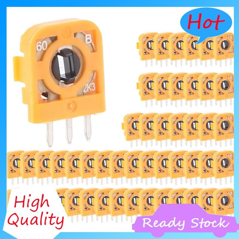 50PCS Joystick Potentiometers Sensor Module for PS5 Controllers 2K3Ω 3D ...