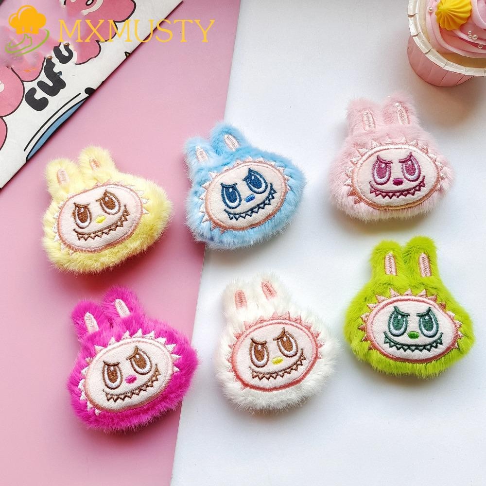 MXMUSTY Labubu Plush Brooch, Labubu Head Animal Labubu Animal Figure ...
