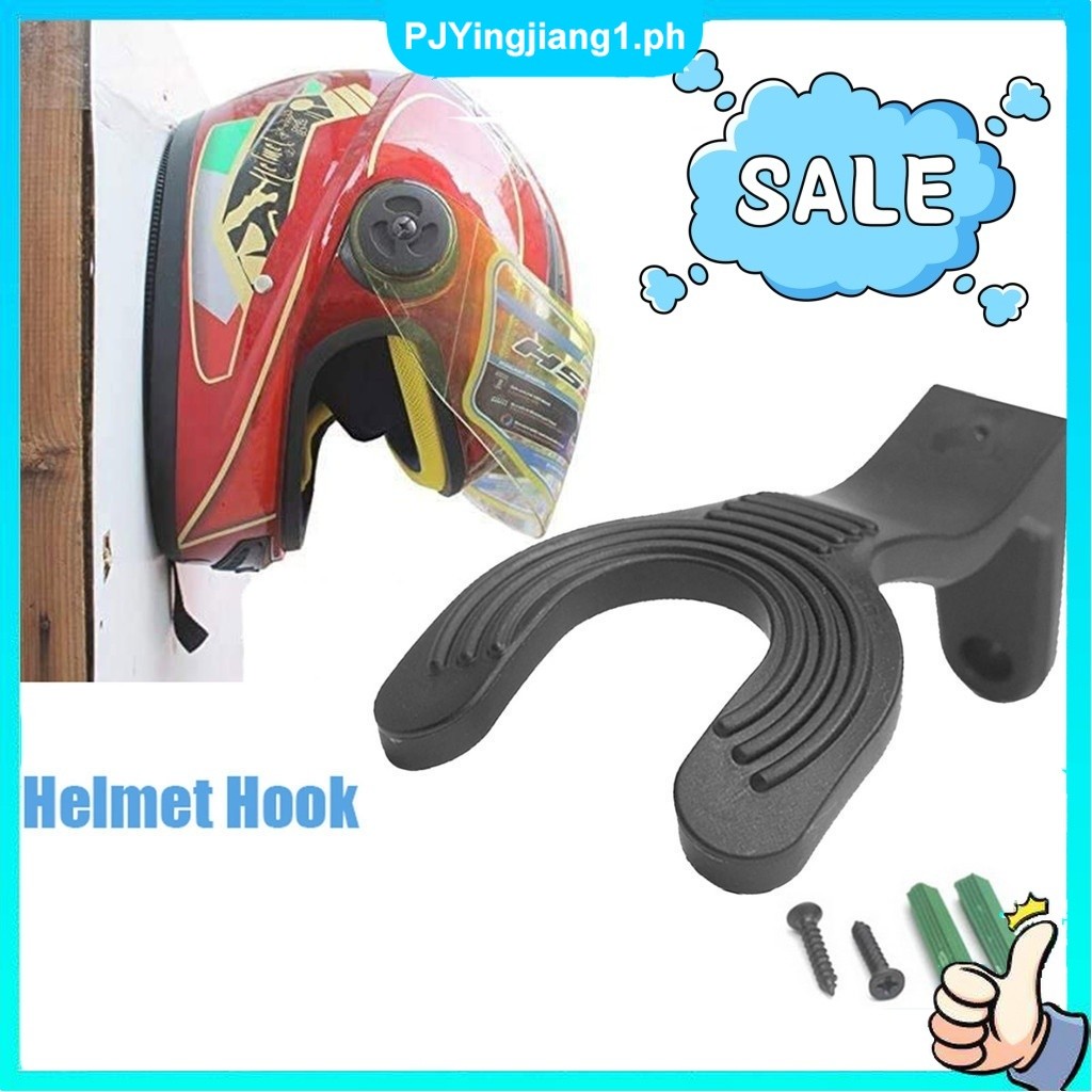 Universal 3D Printed Helmet Holder Heavy Duty Wall Mount ABS Plastic ...