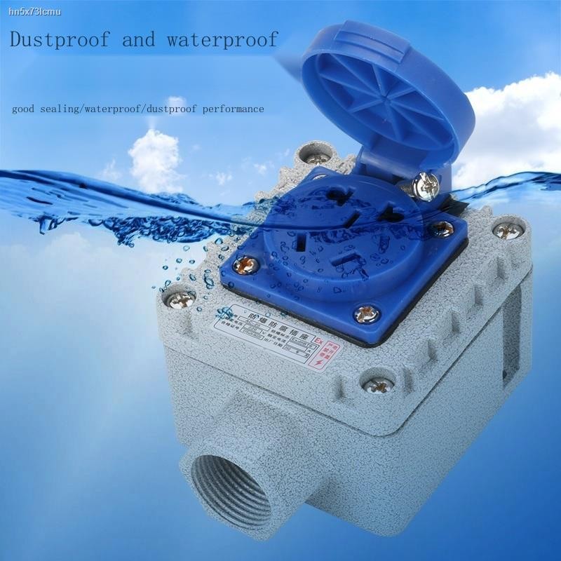Explosion-proof socket 220V waterproof plug-in row light and dark ...