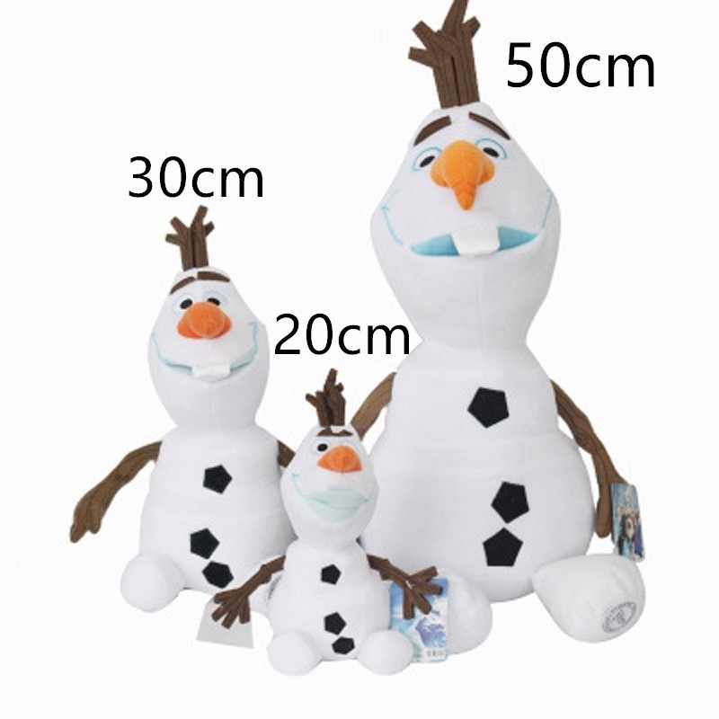 20cm/30cm/50cm Frozen Lovely LARGE OLAF the Snowman Plush Doll Stuffed ...