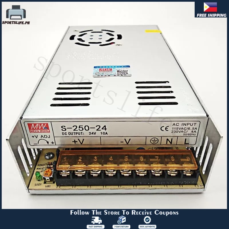 24V 10A single group switching power supply 24V automatic plastering ...