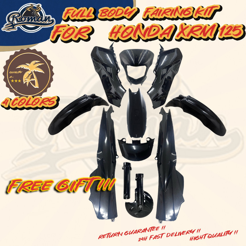 FULL BODY FAIRING KIT 4 COLORS FOR HONDA --XRM 110-- MOTORCYCLE ...
