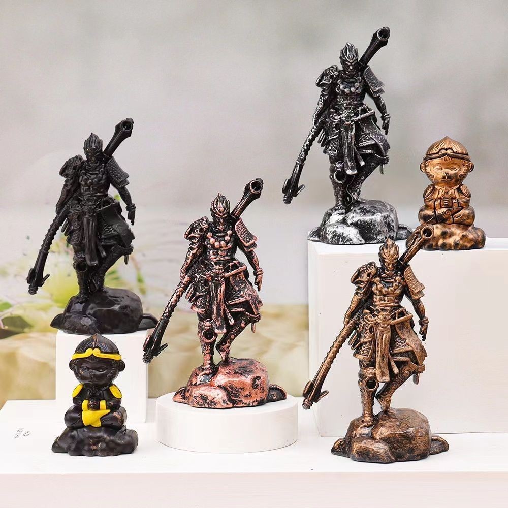 Black Myth Wukong Statue Hand Office Triumph over the Buddha Sun Wukong ...