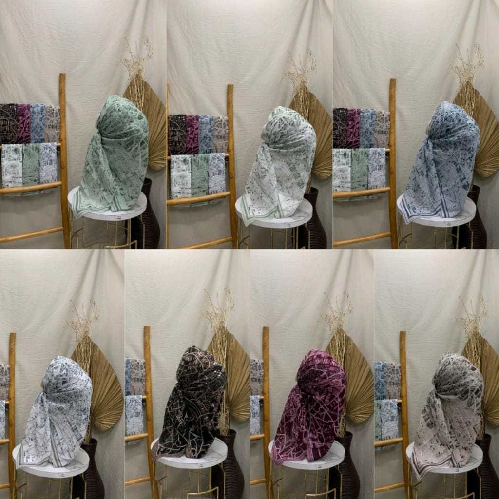 Voal Motif Premium / Rectangular Hijab Voal Motif Premium Lasercut ...