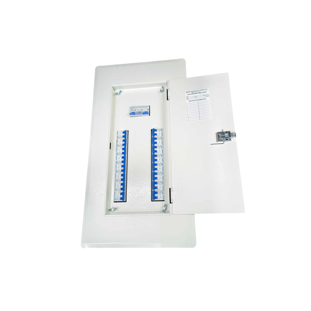 Koten Panel Board Chint 80A 3 Pole 3 Phase Main with 16 Branches 2 Pole ...