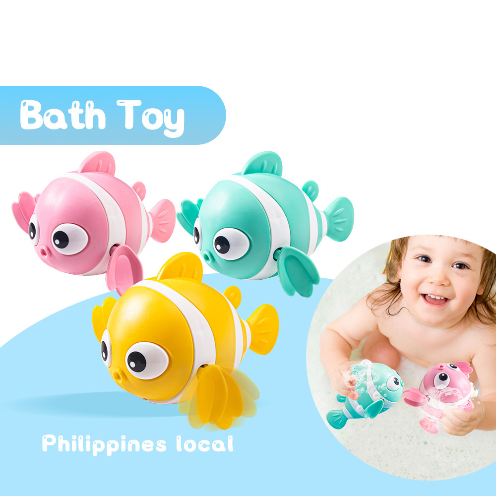 TOTOO Wind Up Rocking Fish Toy Funny Swimming Carp Toys Fish Moving Toy ...