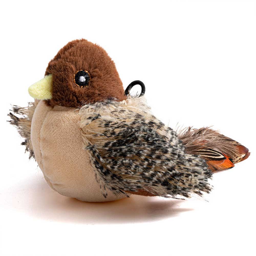 Interactive Cat Toy Rechargeable Chirping Flapping Bird no Flying for ...