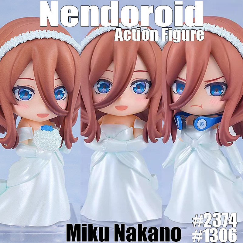 Nendoroid The Quintessential Quintuplets Action Figure Miku Nakano 2374 ...