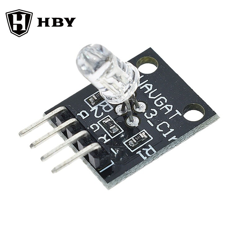 4pin KY-016 Three Colors 3 Color RGB LED Sensor Module for Arduino DIY ...