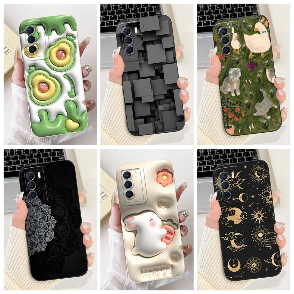 Casing Infinix Zero 5G 2023 Case X6815C X6815D Cute Panda Fashion ...
