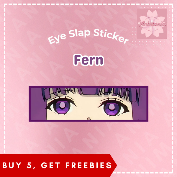 Anime Eye Slap / Fern - Frieren: Beyond Journey's End Eye Slap Bumper ...