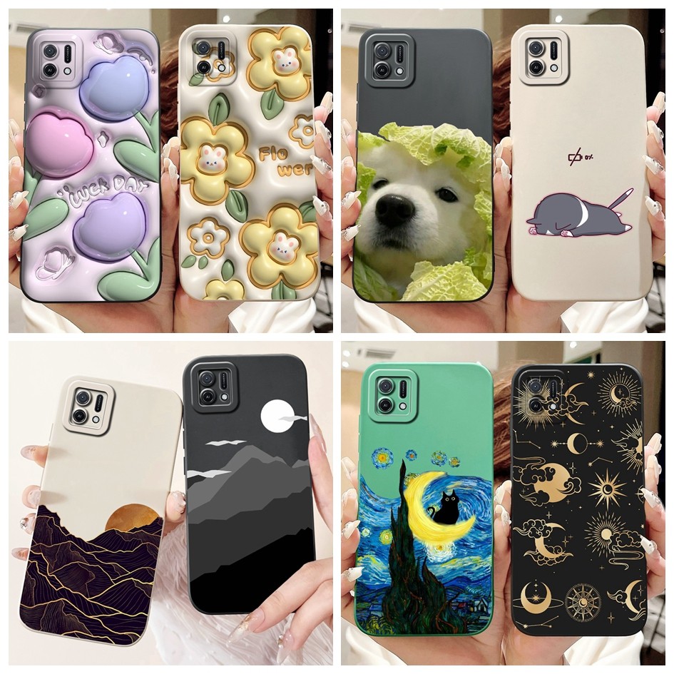 For OPPO A16k Casing CPH2349 Cartoon Cover Fashion Art Painted Soft ...