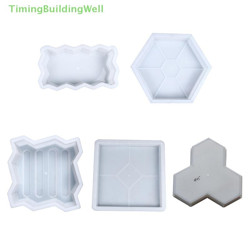 TBPH Middle Of Hole Shape Garden Plastic Brick Mold Paving Pavement ...