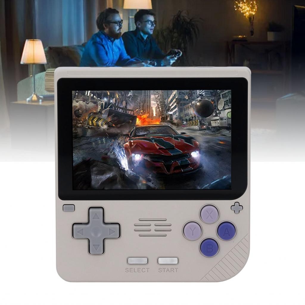 Maib Handheld Game Console High Resolution Mini Video Games Double 3D ...