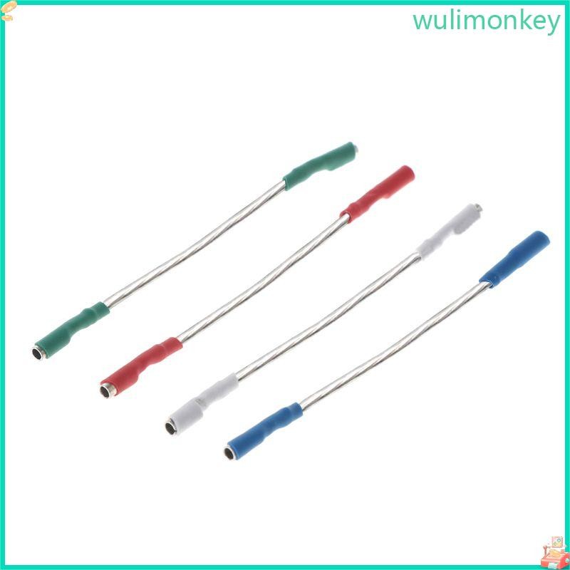 WU 4x40mm Record Player Lead Wires Universal for 1 2-1 3mm Pins ...