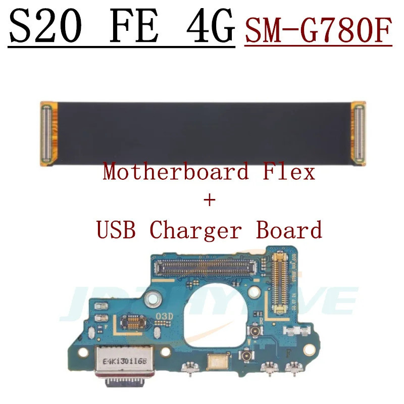 For Samsung Galaxy S20 Plus Ultra FE 4G 5G Dock Connector USB Charger Board Port Motherboard ...