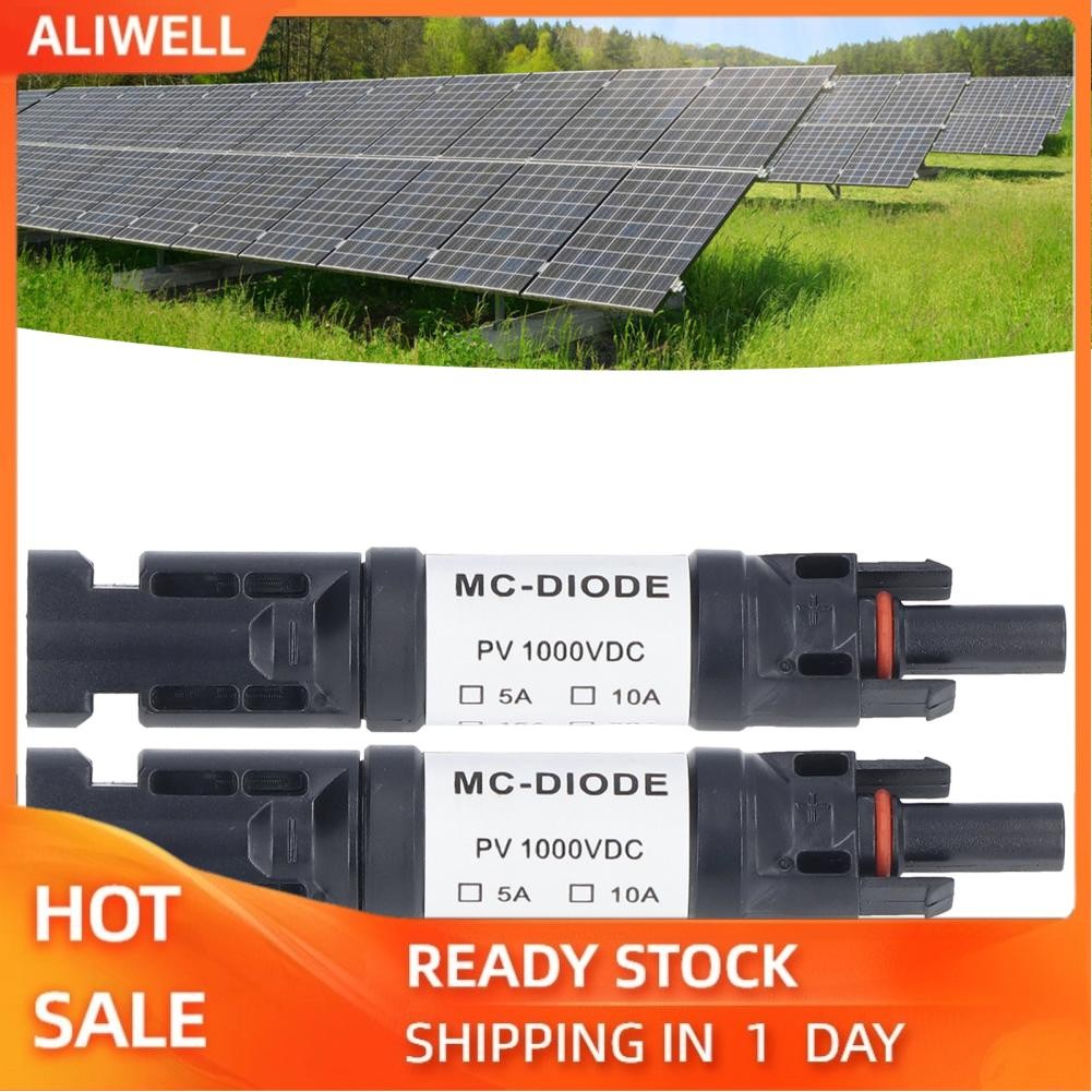 Aliwell 1000V Solar PV Connector IP68 Waterproof Fuse Holder For Panel ...