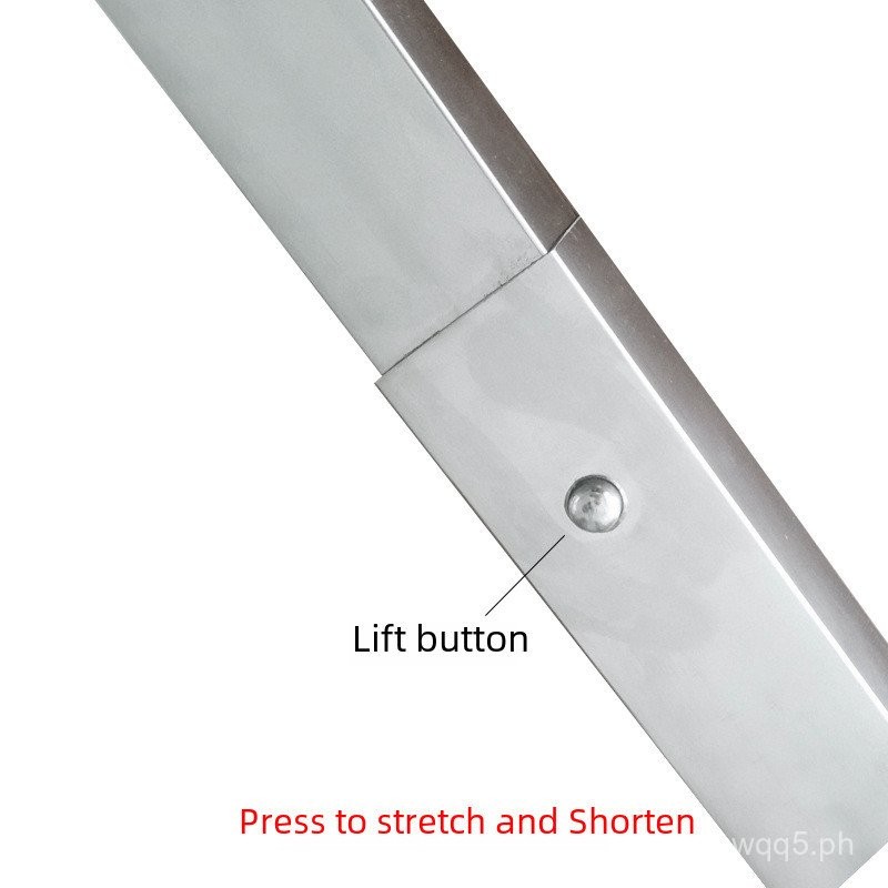 Table Leg Stainless Steel Adjustable Lifting Folding Leg Glass Dining ...