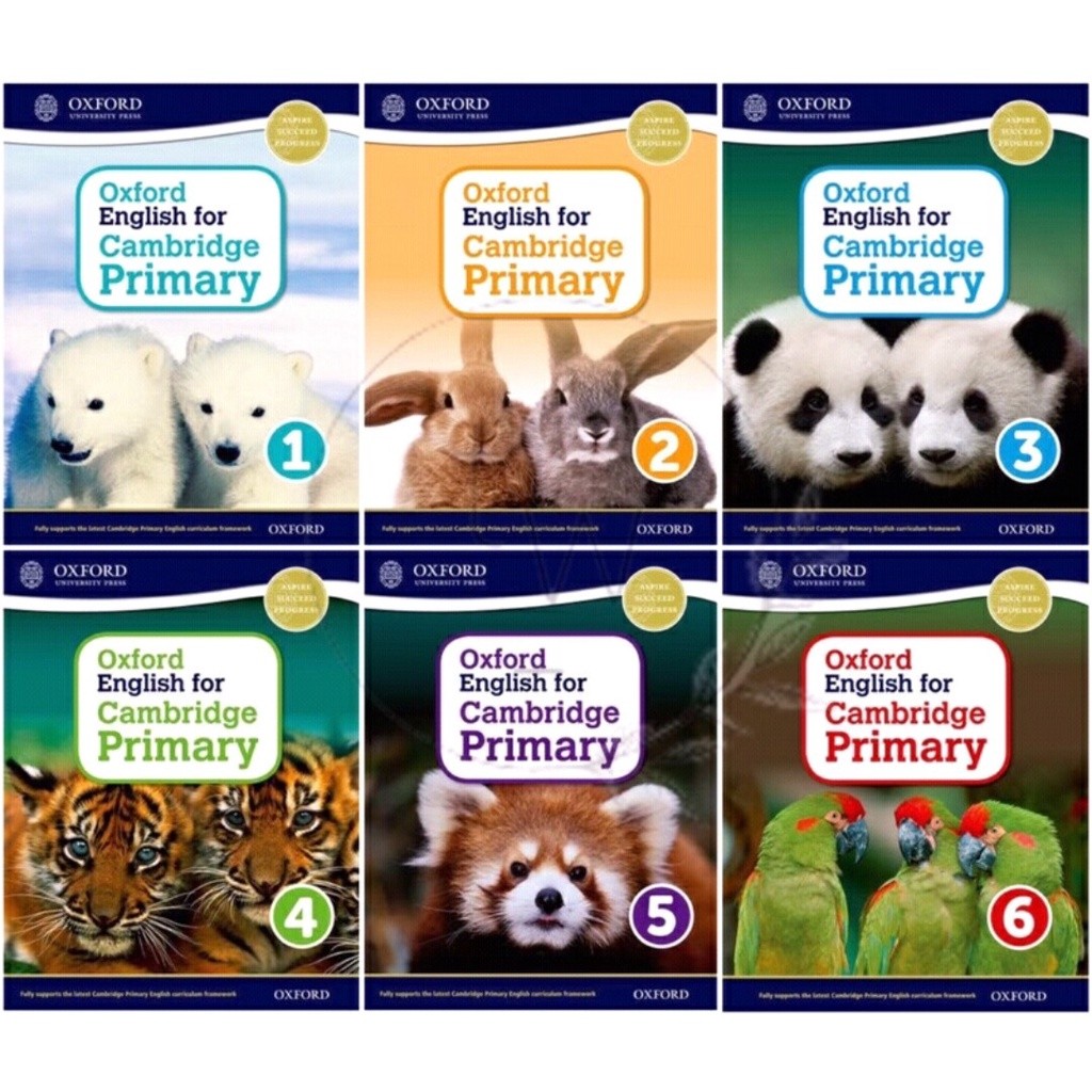 Oxford Book English For Cambridge Primary 1 2 3 4 5 6 Student Book ...