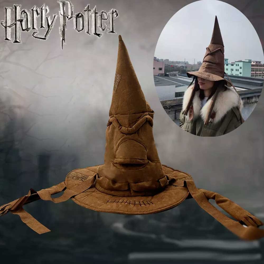 Hogwarts Caps Sorting Hat Wizarding Cosplay Props Gifts-No sound ...