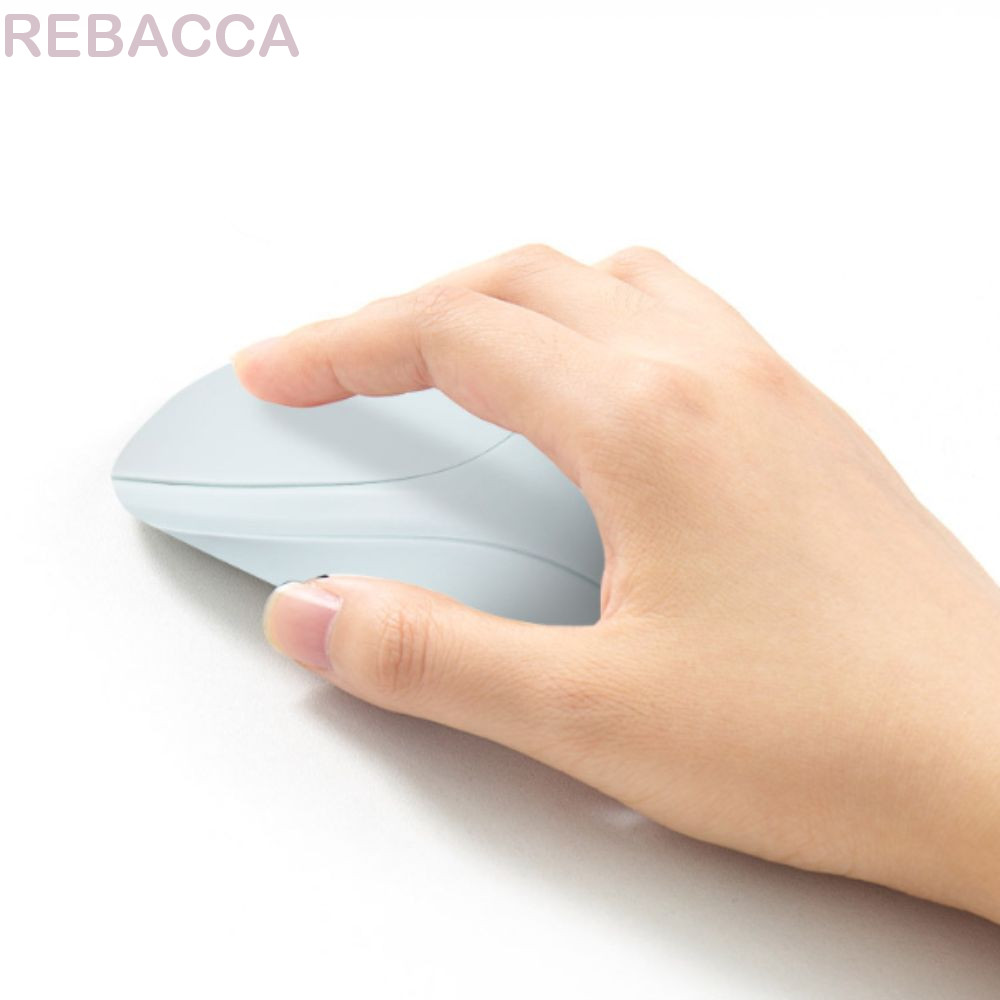 REBACCA Wireless Mouse, 2.4Ghz+BT5.0 1600DPI Ergonomics Wireless Mouse ...