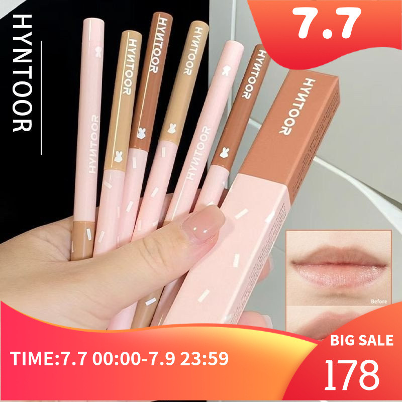 HYNTOOR New Doodle Lip Liner Nude Color Precise Outline Plump Lips ...