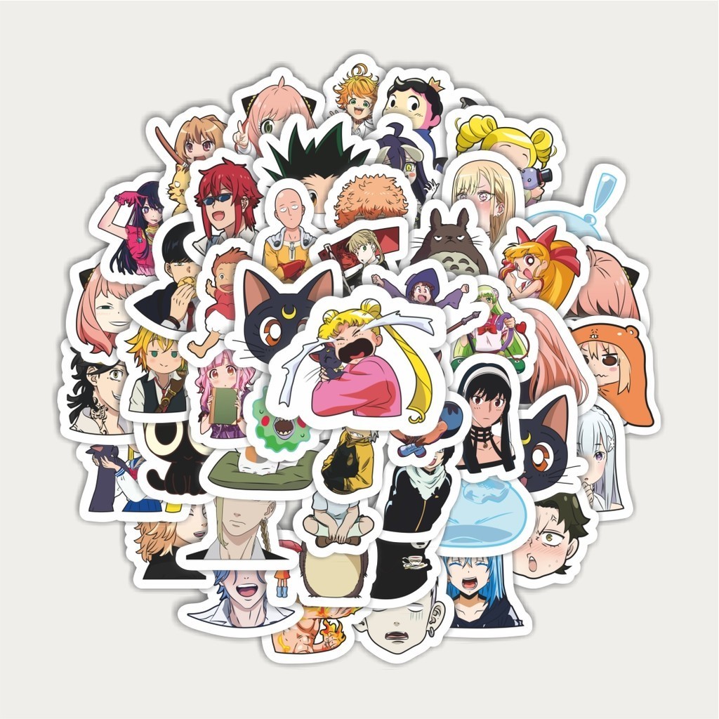 Sticker Pack Japanese Anime Stickers V2 | TUMBLR Sticker | HELMET ...