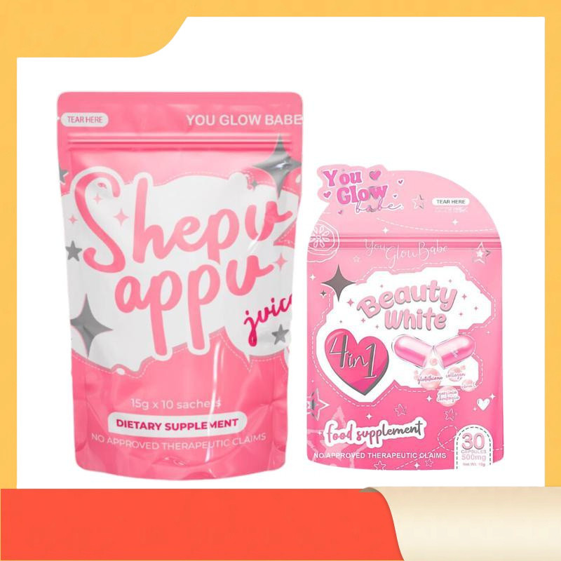 You Glow Babe Shepu Appu Juice and Beauty White Capsules | YGB Food ...