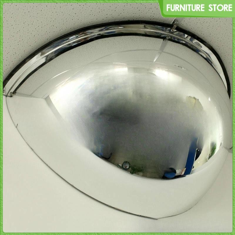 [Wishshopeelxj] Half Dome Mirror Convex Mirror Security 180 Degree ...