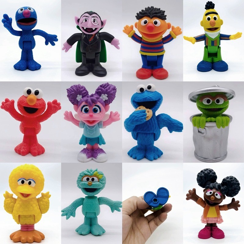 Sesame Street Play House action figure Toy Doll Limbs Movable Doll ...