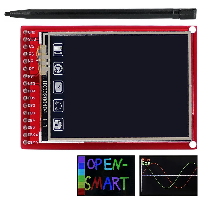 2.0 inch TFT LCD Display module Touch Screen Shield board 176 * 220 ...