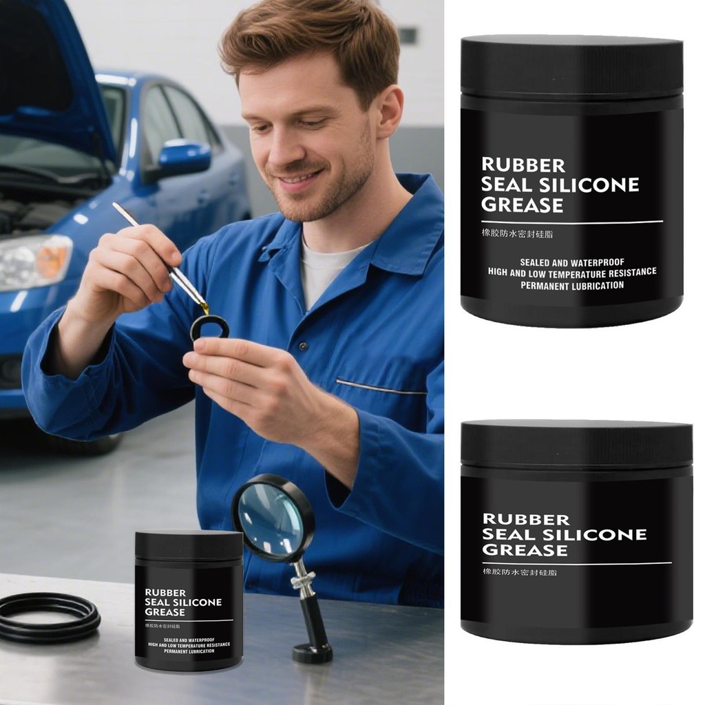 50/100g Waterproof Silicone Lubricant Grease Lithium Oil High Voltage ...