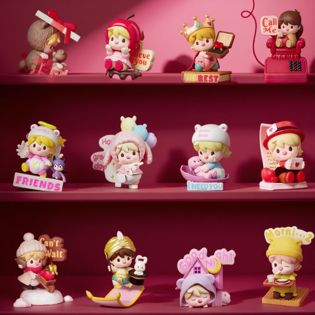 POPMART Little Sweet Beans About Love Language Series Mystery Box ...