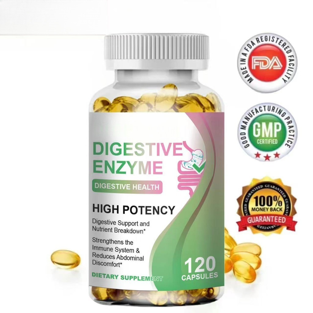 Digestive Enzyme Capsules with Probiotics Support Better Digestion ...