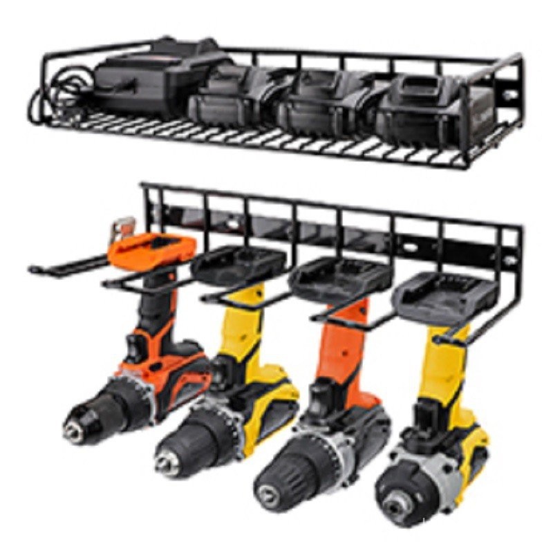 American Style Electric Tool Storage Rack Heavy Duty Simple Wall ...