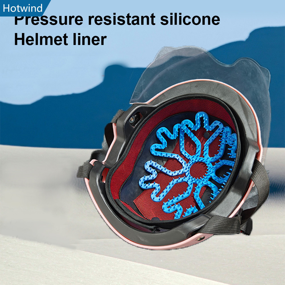 HW1 Motorcycle Helmet Liner Pad Anti-deformation Helmet Silicone Pad ...