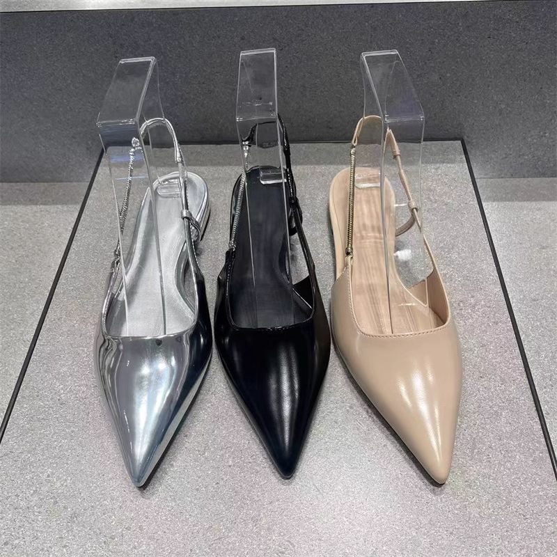 Spring Women's Sandals - C2025 Chain Toe-Covered Flats | Shopee Philippines