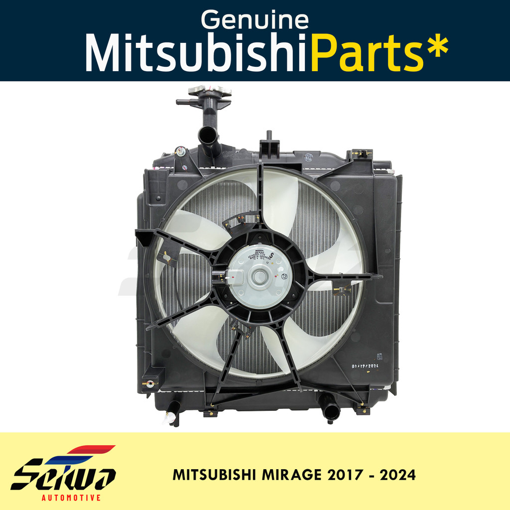 [2 PINS][MANUAL][2017 - 2025] Mitsubishi Mirage Radiator Assy (Radiator ...