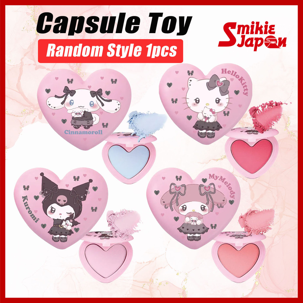 【Random Style 1pcs】Sanrio Characters Cute New Capsule Toy Cosmetics ...