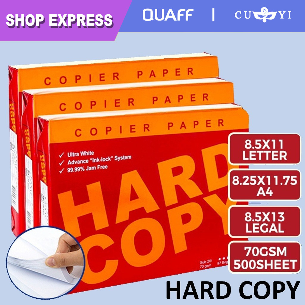 Shop hard copy bond paper for Sale on Shopee Philippines