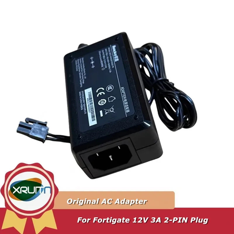 2PIN 12V 3A 36W Switching Power Adapter for FORTIGATE FORTINET 60D FG ...