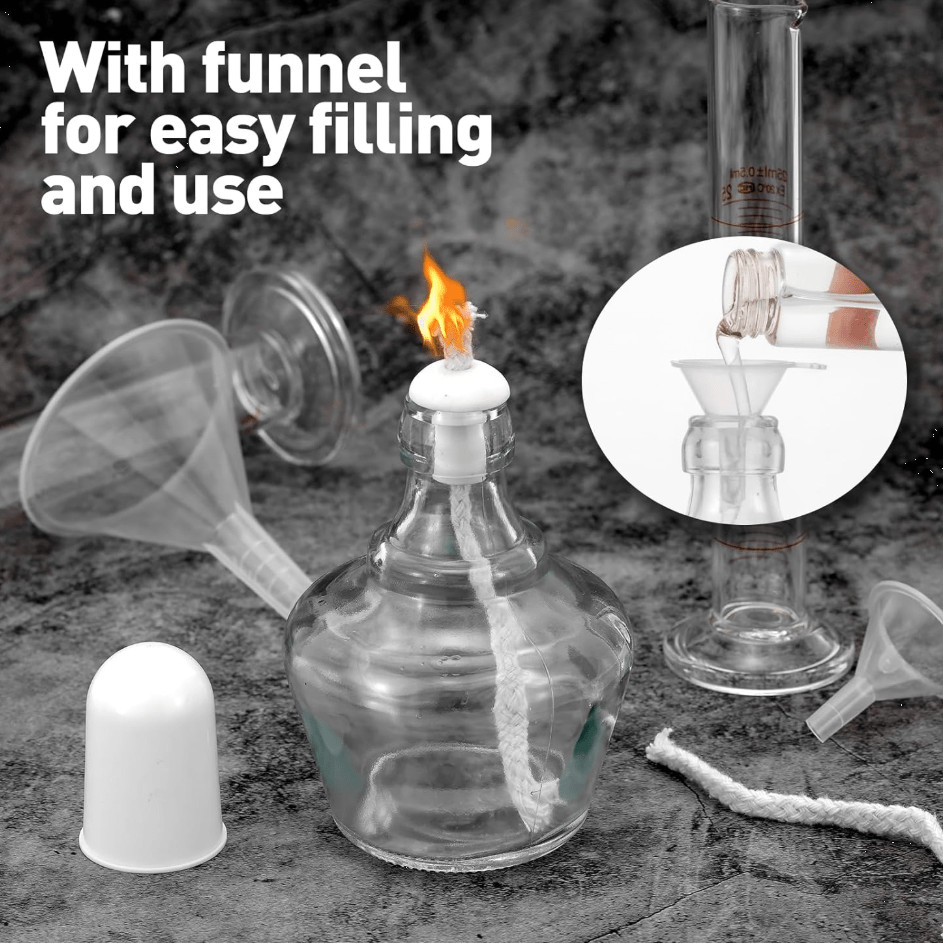 30ml/60ml/150ml Alcohol Lamp Empty Bottle Alcohol Lamp Burner Thickened ...